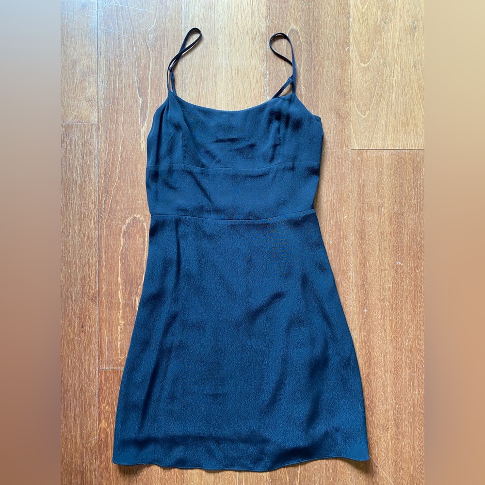 Aritzia Sun-Deh Best Jackson Slip Dress Xs Black - Gem